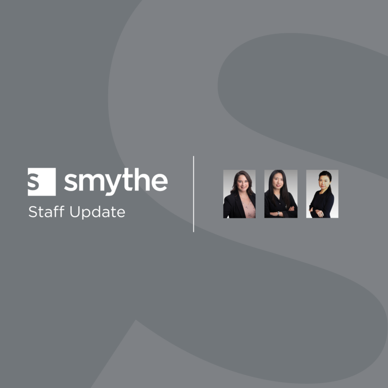 Smythe Welcomes Marketing & Communications Manager and US Tax Managers | Smythe LLP